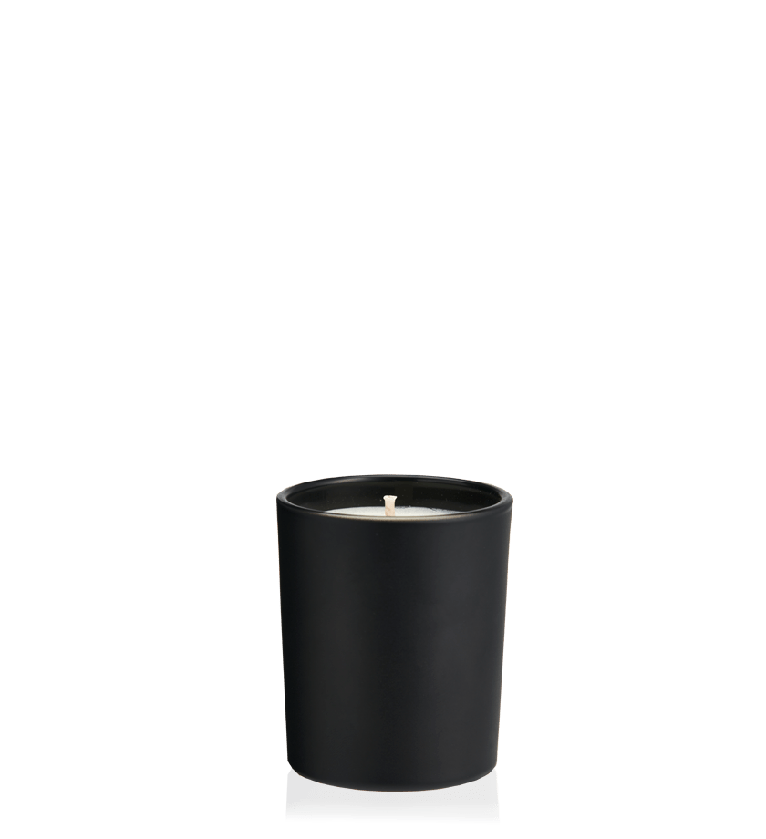 Mini Adamo (White Winter) Black Votive Candle (Unboxed) 75g – Natural ...